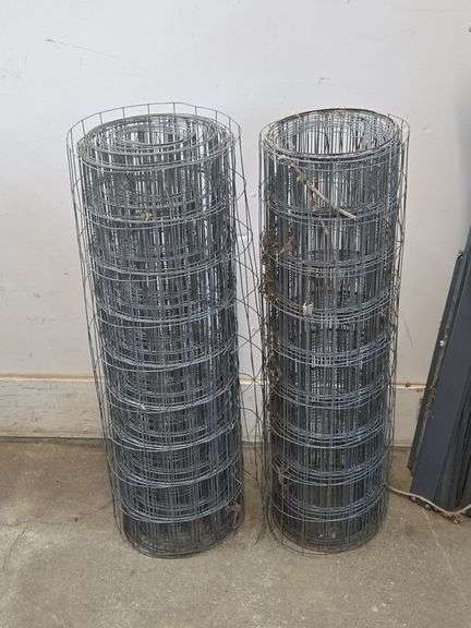 2 Rolls of Wire Mesh Fence - Lil Dusty Online Auctions - All Estate ...