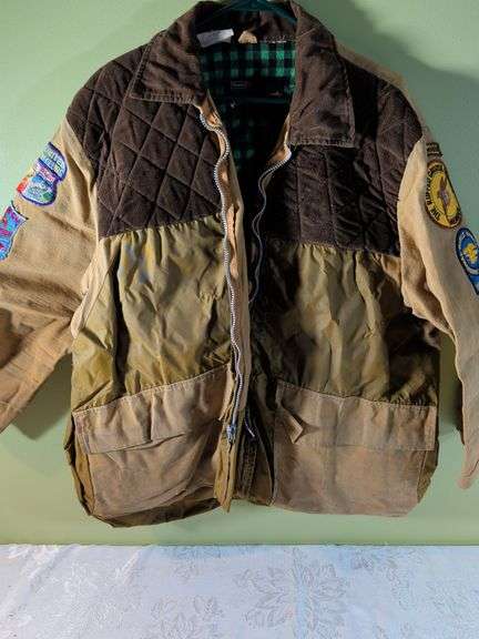 Sears Ted Williams vintage hunting jacket 1960s corduroy collar with 4 ...