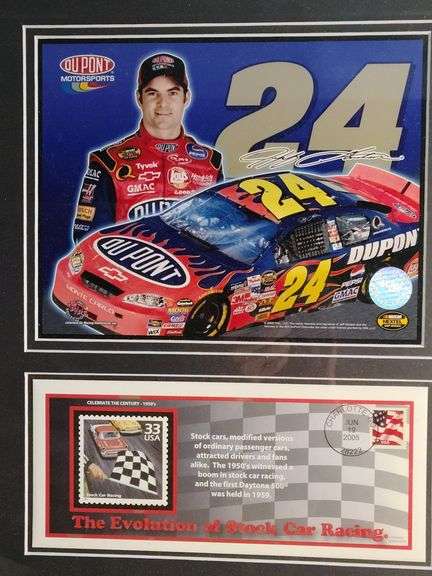 Jeff Gordon picture - Lil Dusty Online Auctions - All Estate Services, LLC