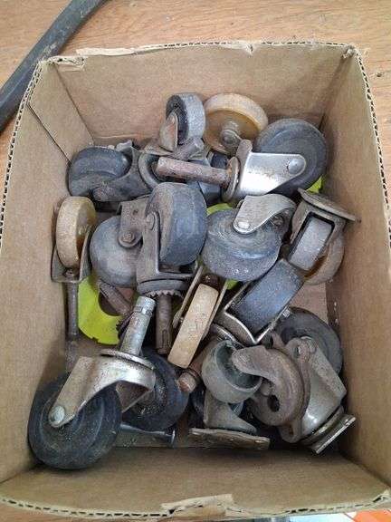Variety of caster wheels. 2d - Lil Dusty Online Auctions - All Estate ...