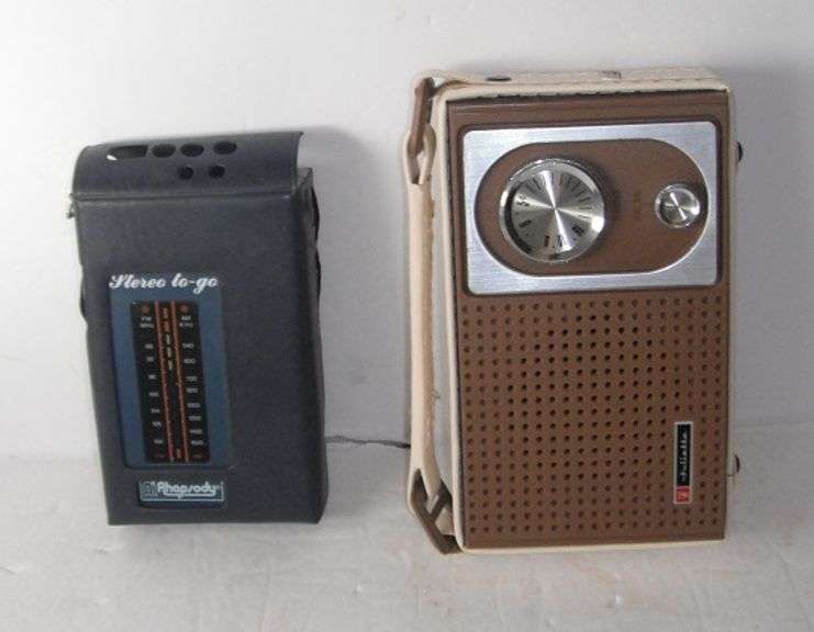 2 Vintage Transistor Radios - Juliette APR1407 & Ai Rhapsody - Lil ...