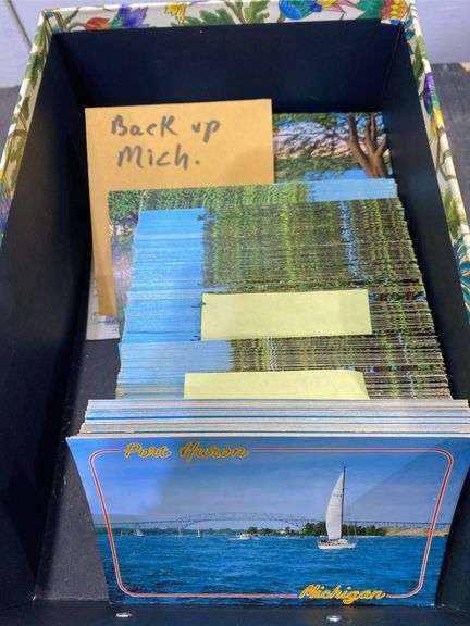 Vintage postcards Michigan. 7c - Lil Dusty Online Auctions - All Estate ...