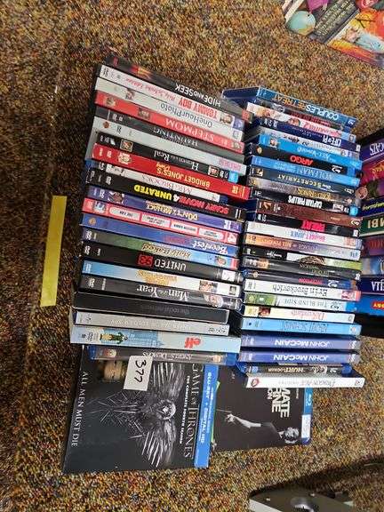 Dvd and blue ray lot - Lil Dusty Online Auctions - All Estate Services, LLC