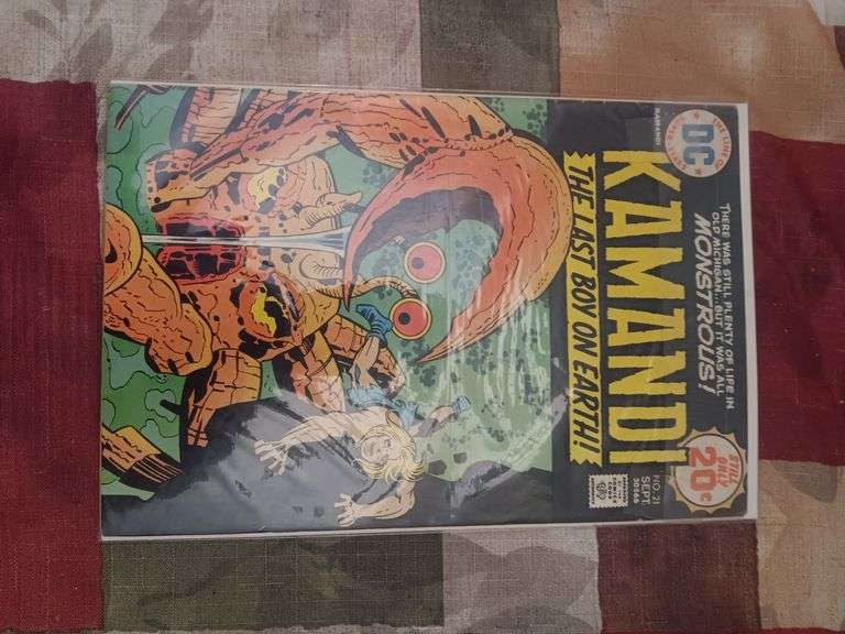 Six Kamandi Comics VG Shape - Lil Dusty Online Auctions - All Estate ...