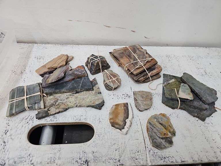 Large collection of sliced rocks and more 1b - Lil Dusty Online ...