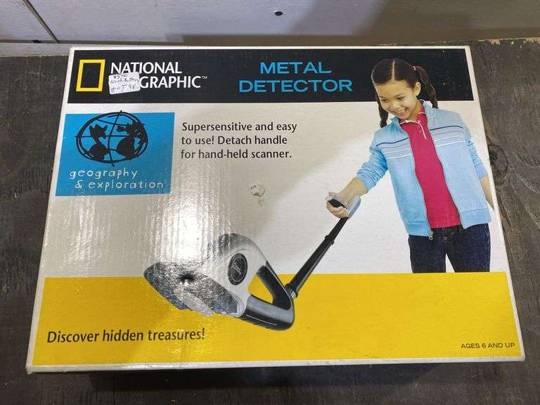 National Geographic metal detector. 7c - Lil Dusty Online Auctions ...