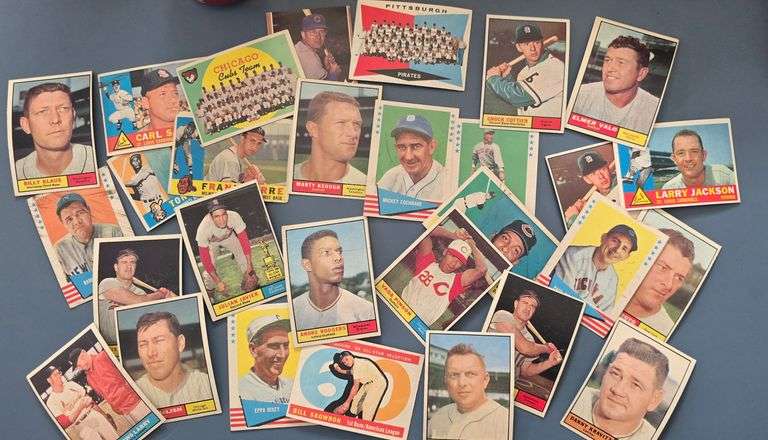 Vintage Early 1960's Baseball Trading Cards - Lil Dusty Online Auctions ...
