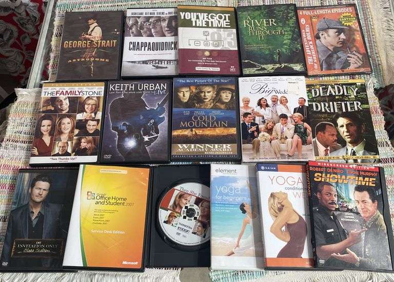 Lot of 16 Various DVDs - Lil Dusty Online Auctions - All Estate ...