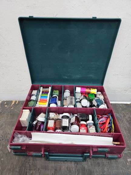 Model cars paint supplies and more in a nice case 1d - Lil Dusty Online ...