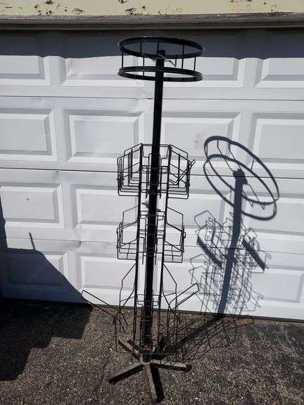 ROTATING METAL DISPLAY 69" TALL - Lil Dusty Online Auctions - All ...