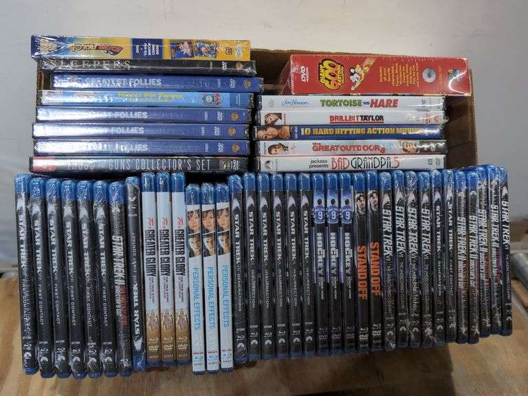 50 sealed Blue-Ray & DVD movies, some repeats. 7c - Lil Dusty Online ...