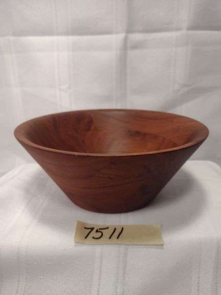 Vintage Burl Walnut Hand Turned Bowl Billings Missouri - Lil Dusty ...