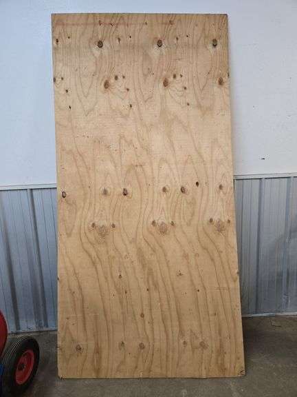 4ft. x 8ft. X 3/8" Sheet of Plywood - Lil Dusty Online Auctions - All ...