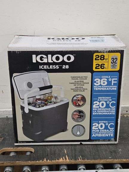Igloo Iceless 28 Thermoelectric Travel Cooler NIB. 6A - Lil Dusty ...