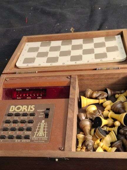 1977 Boris electronic chess computer - Lil Dusty Online Auctions - All ...