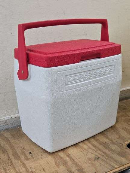Vintage McDonald's Cooler / Drink Dispenser & Coleman Cooler. 8A - Lil ...