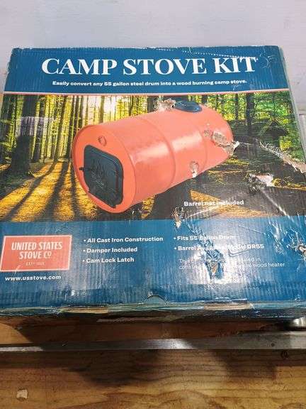 Camp stove kit. 7c - Lil Dusty Online Auctions - All Estate Services, LLC