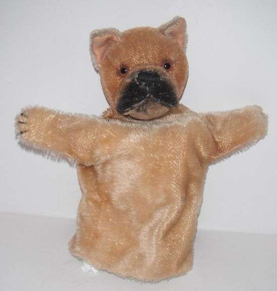 Vintage 1950's Steiff Bulldog Hand Puppet - Lil Dusty Online Auctions ...