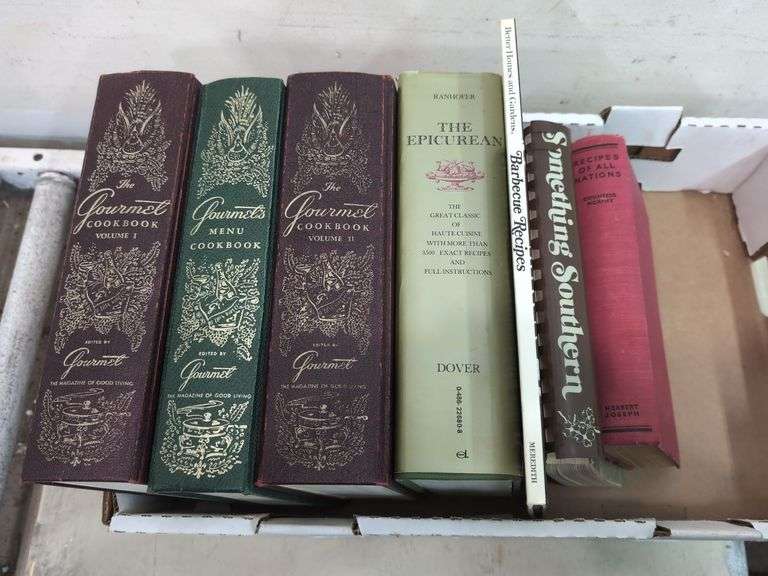 3 volumes of The Gourmet cookbooks, The Epicurean cookbook and more. 8d ...