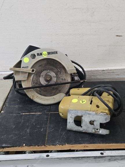 Black & Decker Circular Saw & Jig Saw. 7C - Lil Dusty Online Auctions ...