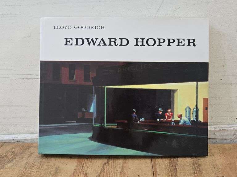 Oversized Edward Hopper Book. 6B - Lil Dusty Online Auctions - All ...