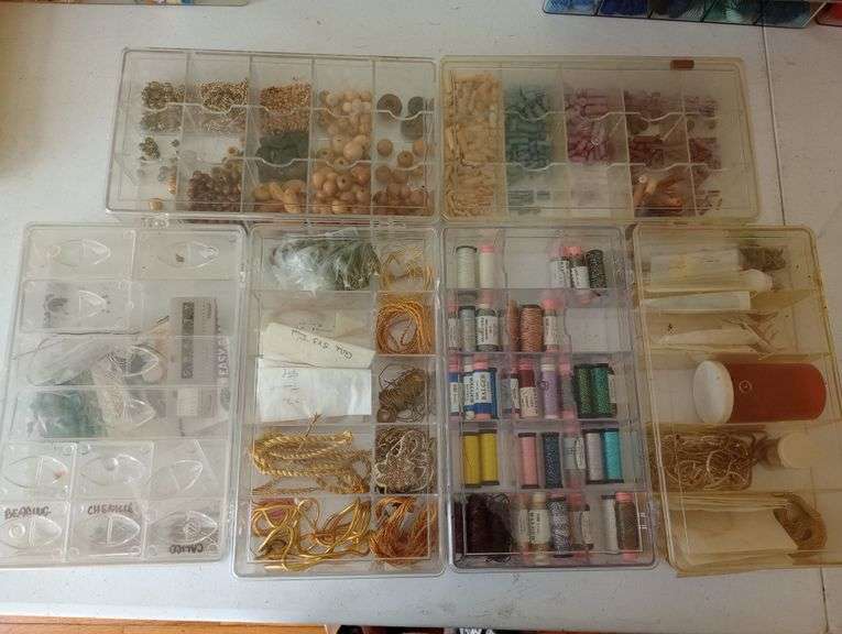 6 Crafting containers - Lil Dusty Online Auctions - All Estate Services ...