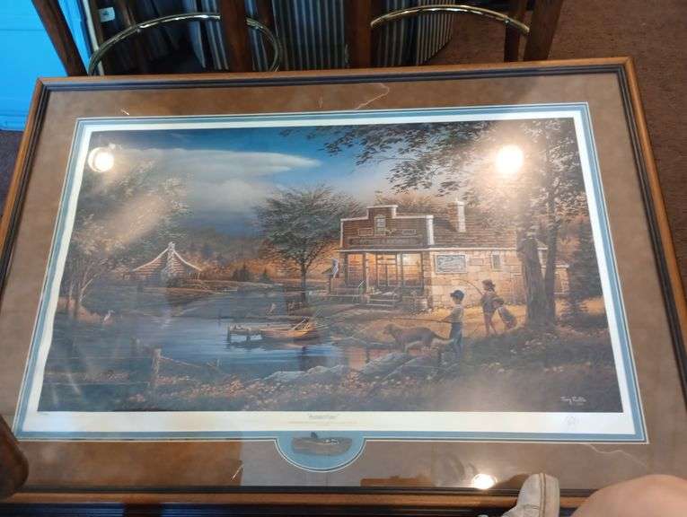 Terry Redlin "Summertime" print 41 1/2"×28 1/2" - Lil Dusty Online ...