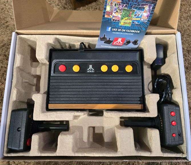 Atari Flashback 4 - Classic Game Console - Lil Dusty Online Auctions ...
