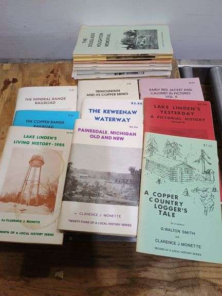 MI local History books. 8c - Lil Dusty Online Auctions - All Estate ...