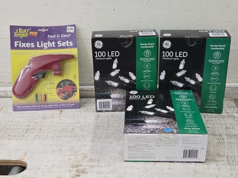 LED String Lights & Light Keeper Pro. 6C - Lil Dusty Online Auctions ...
