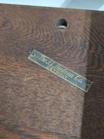 Antique Mission Oak Telephone Stand with Stool. 21A - Lil Dusty Online ...