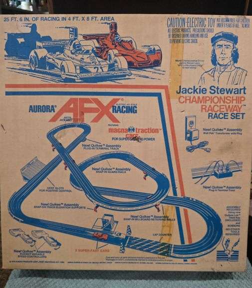 Vintage Aurora AFX Racing Set - Lil Dusty Online Auctions - All Estate ...