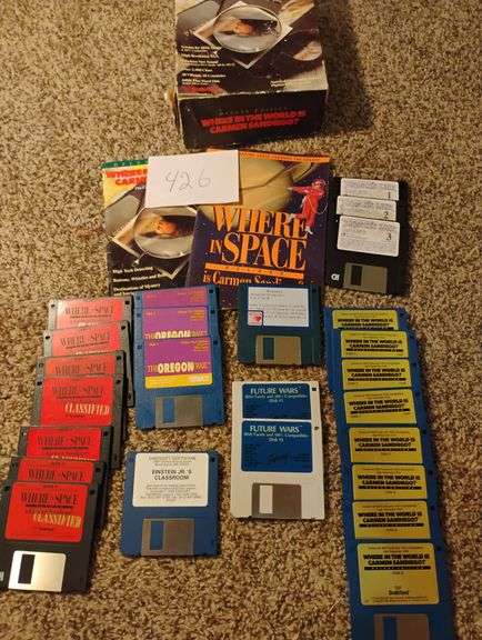 vintage Tandy games, dragons lair & Megaman and more - Lil Dusty Online ...