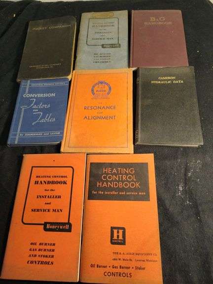 8 Vintage handbooks - Lil Dusty Online Auctions - All Estate Services, LLC