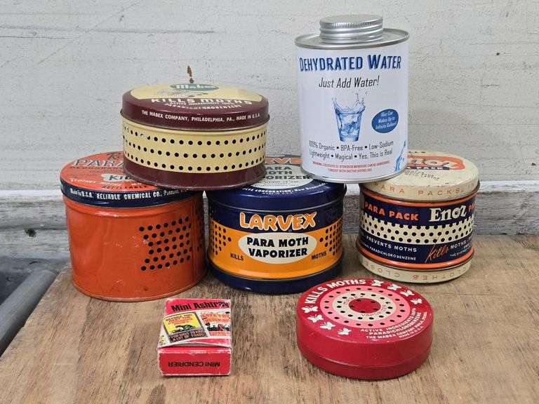 Assorted Tins. 4C - Lil Dusty Online Auctions - All Estate Services, LLC
