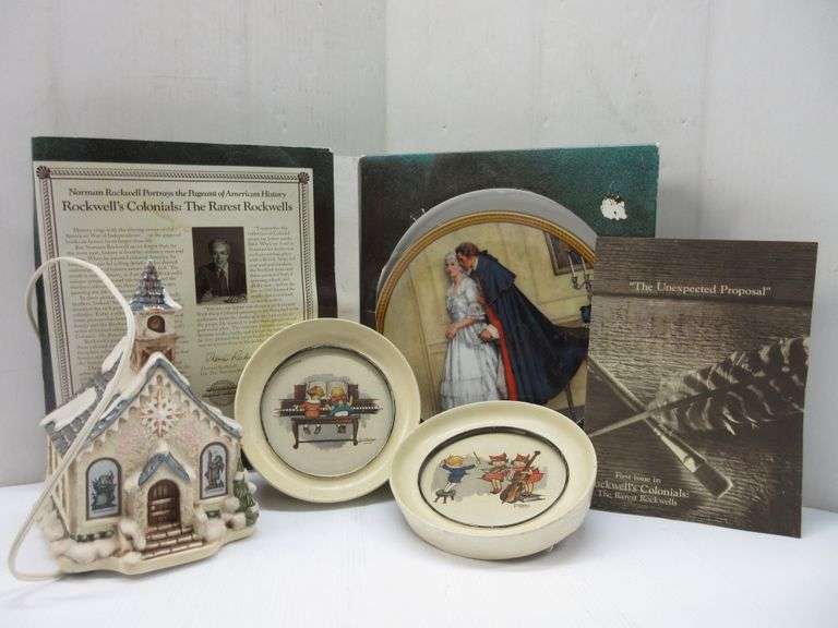 (2) Wee Musicians Signed and Dated 1952 Plates; MI Hummel Angel Duet ...