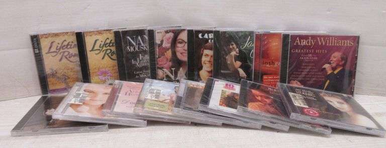 CDs, Artists Include: Don Gibson, Andy Williams, Lifetime of Romance ...