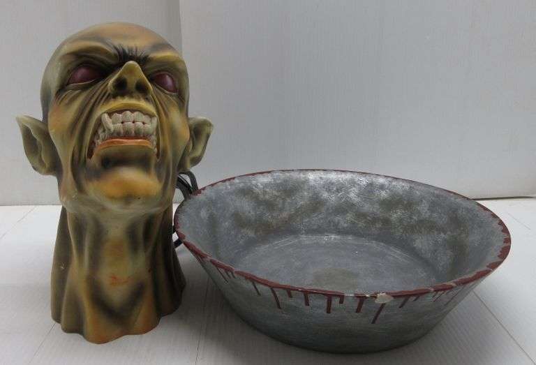 Bleeding Demon Fountain, Halloween Hard Resin, Add Red Food Coloring to ...