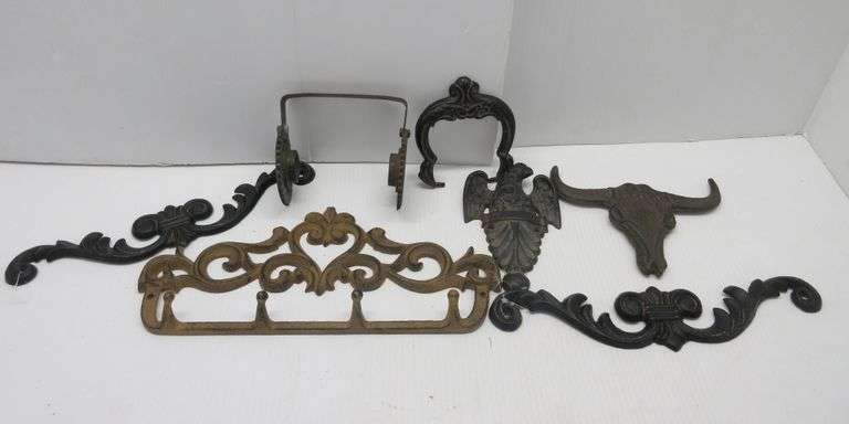 Cast Iron Bulls Head, Cast Iron Eagle Door Knocker, Cast Iron Toilet ...