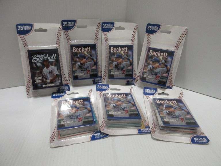 (7) 2019 Meijer Exclusive Baseball Cards, 35 Cards per Pack - Albrecht ...
