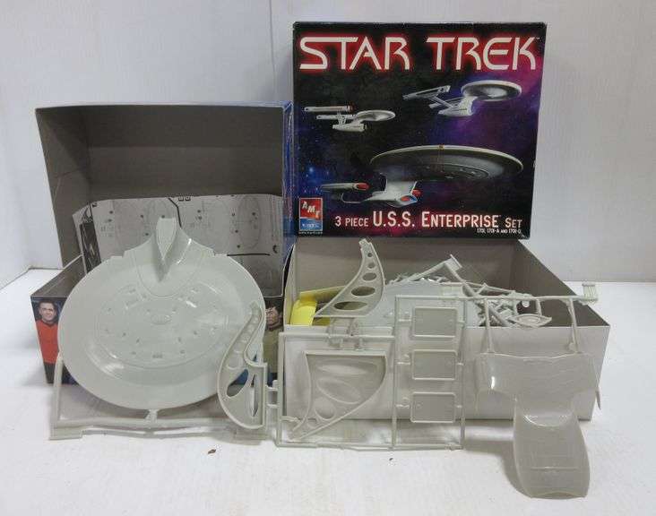 Model Car Kits, Includes: Star Trek U.S.S. Enterprise Three-in-One, No ...