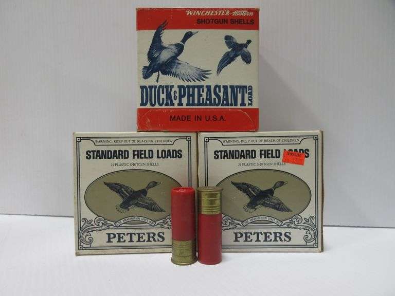12-Gauge Shotgun Shells: (50) Rounds of 2 3/4" No. 8 Shot; (17) Rounds ...