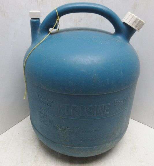 Eagle Five-Gallon Kerosene Plastic Can - Albrecht Auction Service