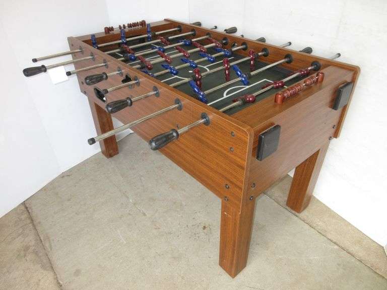 Foosball Table with Leg Mounts, Included Hardware for Leg Install, and ...
