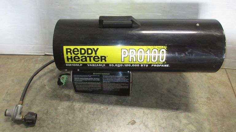 Ready Heater Pro 100 Propane Heater, 65,000-100,000 BTU - Albrecht ...