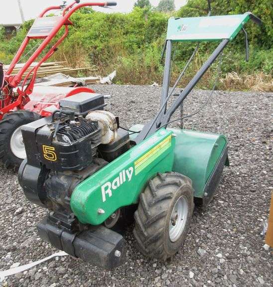 Rally Counter Rotating Tine Tiller, 5 HP Engine - Albrecht Auction Service