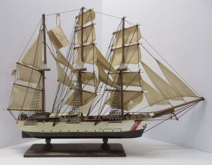 US Coast Guard Cutter Eagle Ship, Built in 1936 Hamburg Germany, This ...