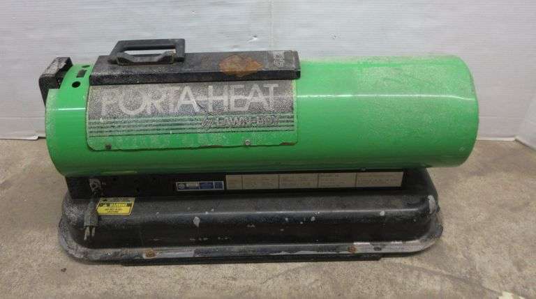40,000 BTU Kerosene Heater Lawnboy Porta Heat - Albrecht Auction Service