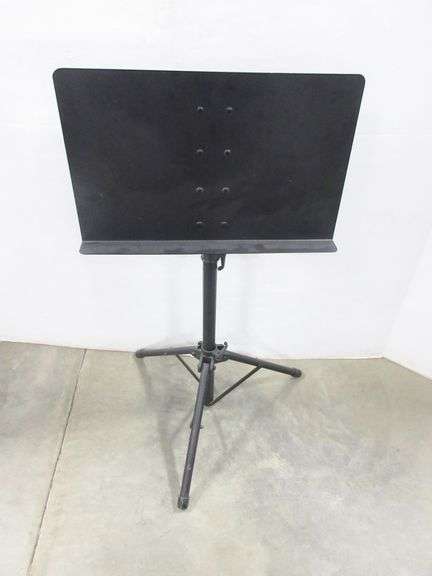 Proline Sheet Music Stand Tripod Base, Telescoping Height Adjustment ...