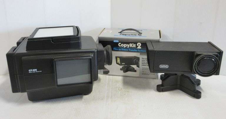 Video Processor GT-205 Movie Slide Projector; "Copy Kit 2" Film to ...